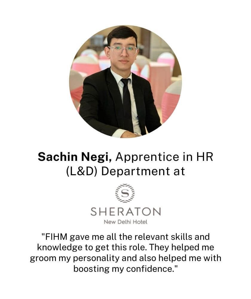 Best Hotel Management Colleges in Noida | FIHM | Hospitality Courses